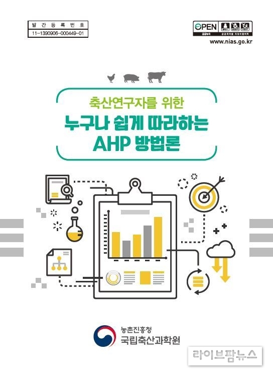 농진청, ‘축산연구자를 위한 누구나 쉽게 따라하는 AHP 방법론’ 발간
